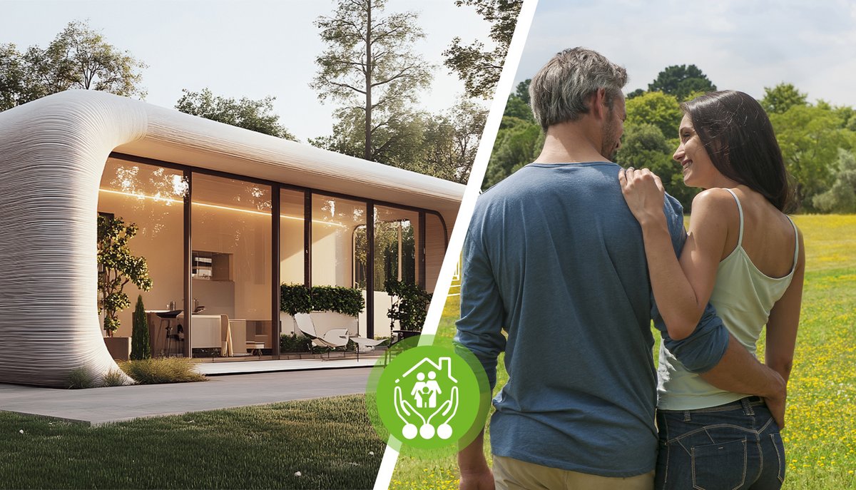 Ausgedruckt & eingezogen: Unser erstes Haus aus dem 3D-Drucker ist da!